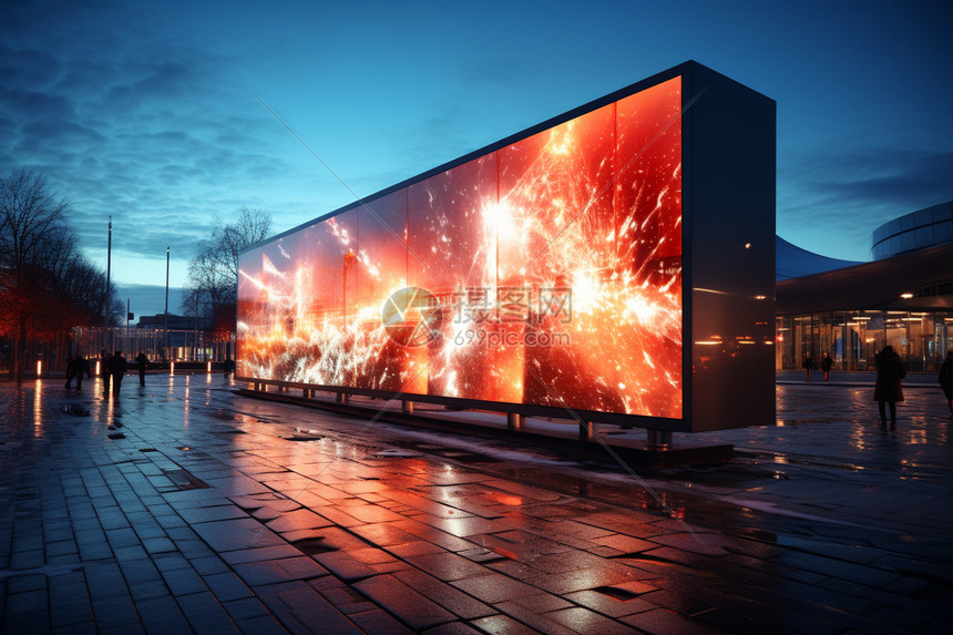 户外LED广告牌高清图片下载-正版图片600413698-摄图网