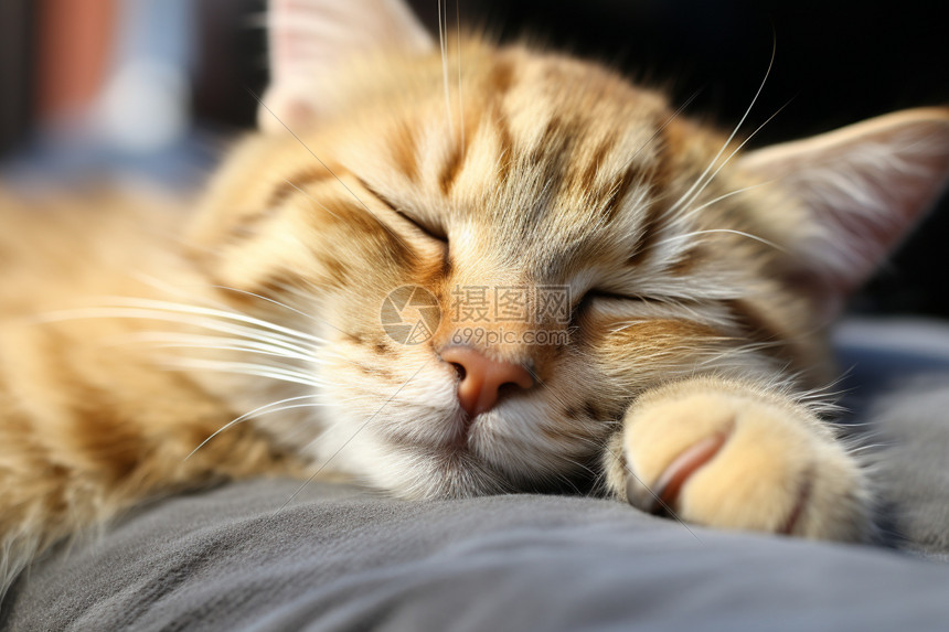 睡觉的猫咪高清图片下载-正版图片600416604-摄图网