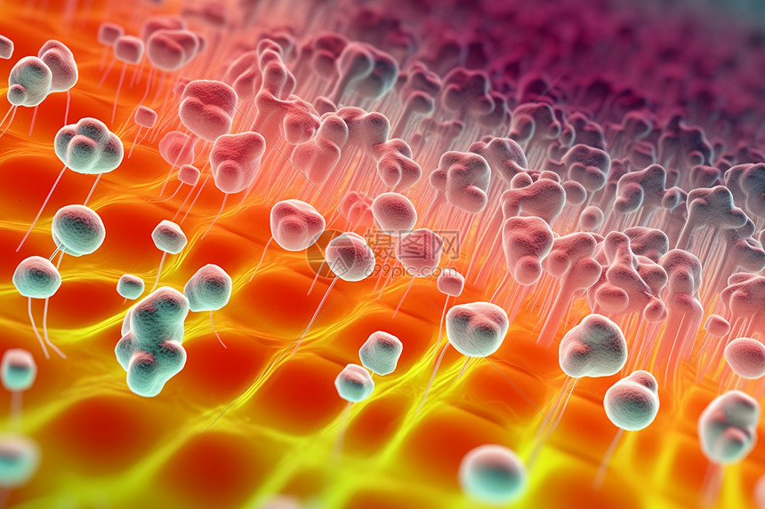 显微镜下的细胞图片素材-正版创意图片600425089-摄图网