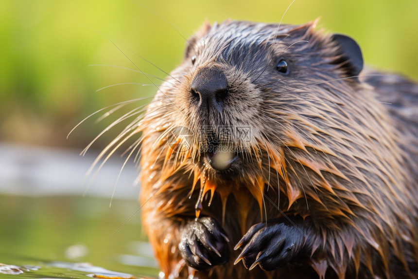 棕色可爱皮毛动物高清图片下载-正版图片600443746-摄图网