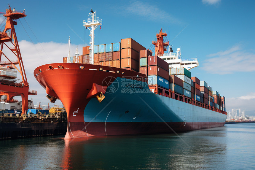 航运的船舶高清图片下载-正版图片600447428-摄图网