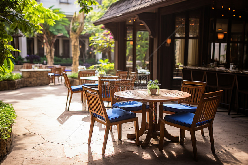 乡村的咖啡厅高清图片下载-正版图片600457820-摄图网