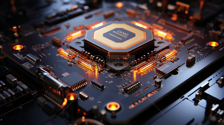 电子CPU图片素材-正版创意图片600463115-摄图网
