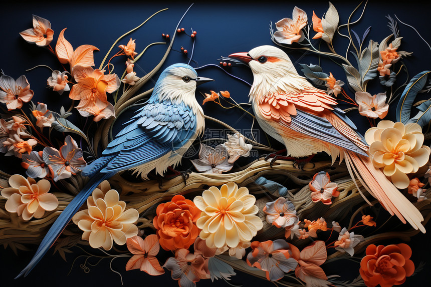 中国艺术的优雅美感插画图片下载-正版图片600474179-摄图网