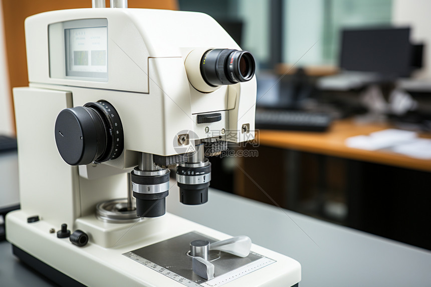 实验室中的精密显微镜高清图片下载-正版图片600479794-摄图网