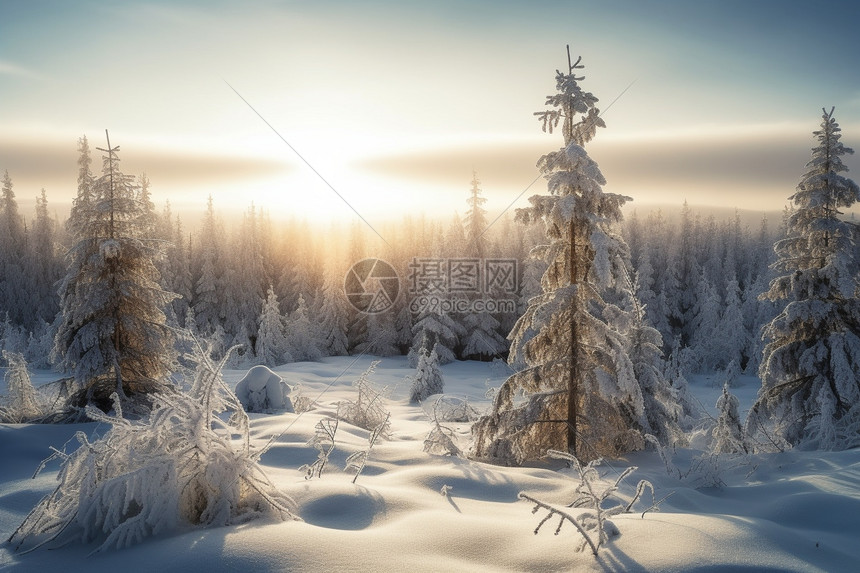 冬日飘雪高清图片下载-正版图片600487347-摄图网
