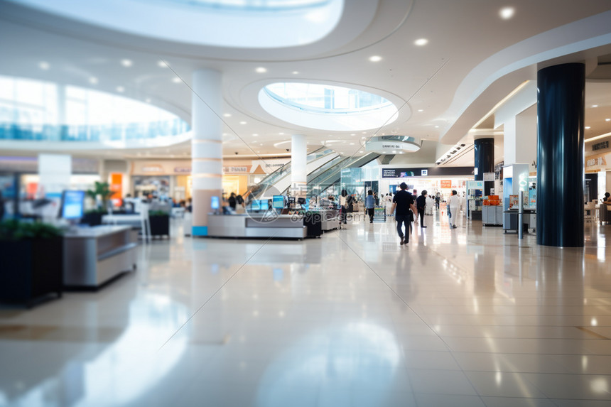 中的大型购物商场高清图片下载-正版图片600489569-摄图网