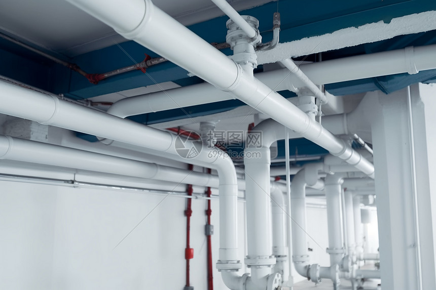 排水管道安装高清图片下载-正版图片600494739-摄图网