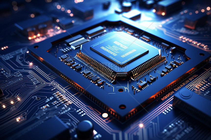 Ic设计的3D可视化图片素材-正版创意图片600497979-摄图网