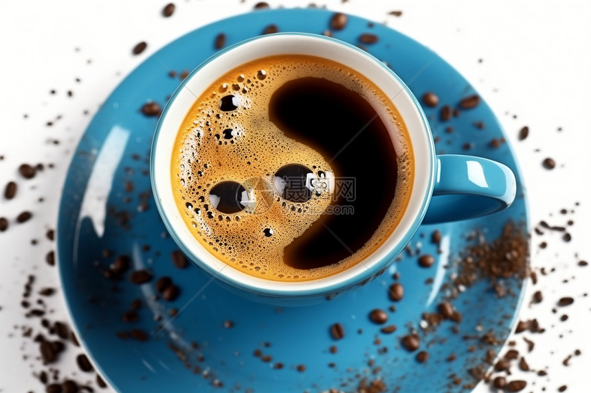 陶瓷咖啡杯高清图片下载-正版图片600500443-摄图网