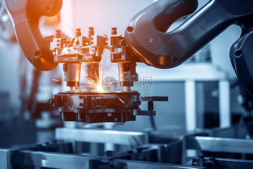 机器人工作高清图片下载-正版图片600501310-摄图网