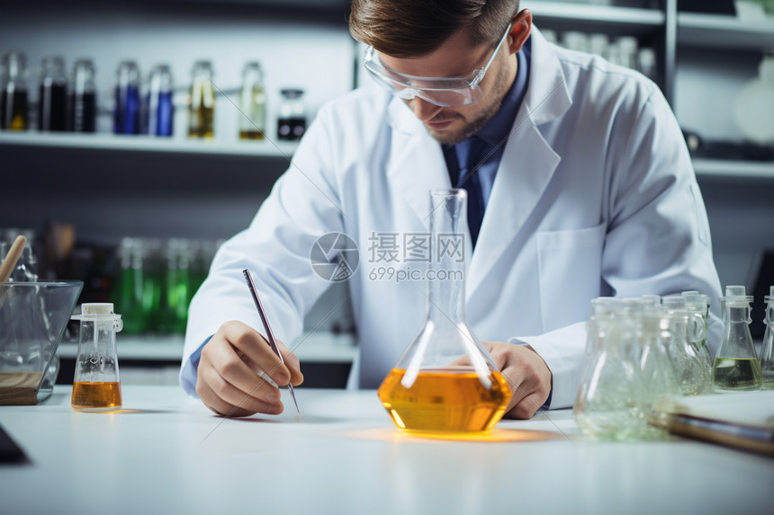 正在研究的学者高清图片下载-正版图片600502851-摄图网