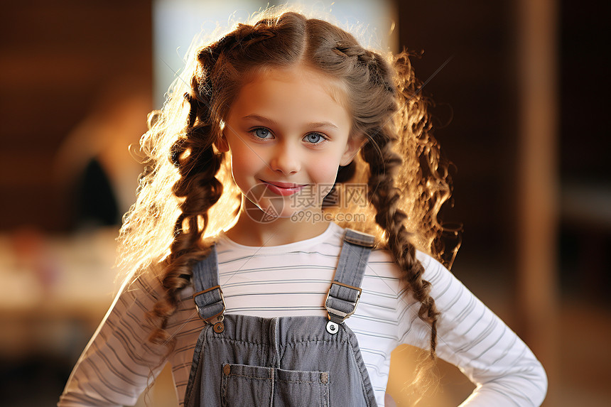活力可爱的女孩高清图片下载-正版图片600503770-摄图网
