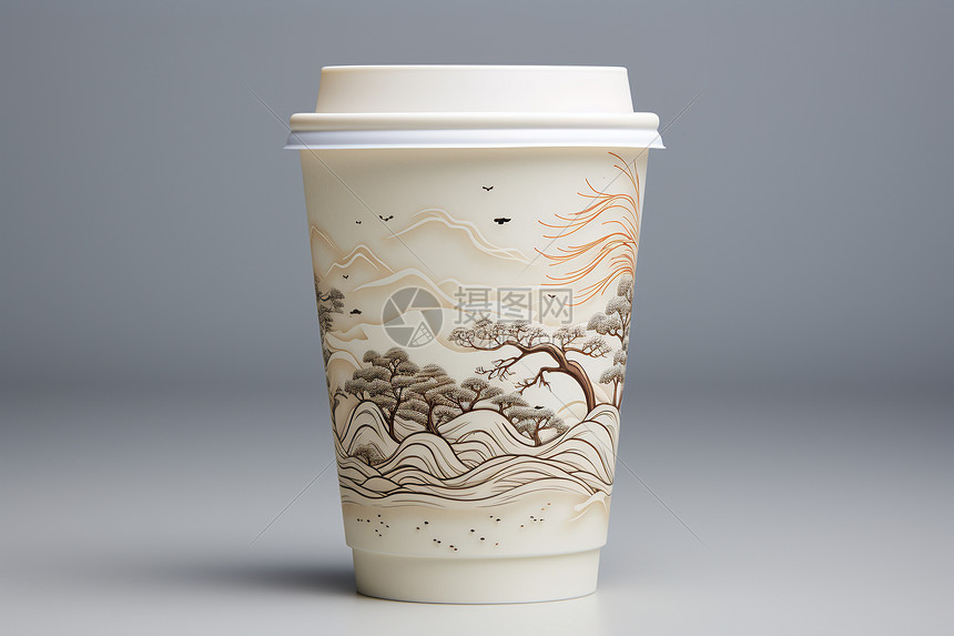 咖啡杯文化高清图片下载-正版图片600503802-摄图网