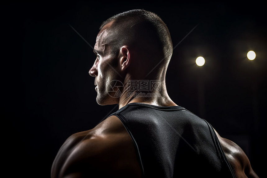男性肌肉线条高清图片下载-正版图片600504363-摄图网