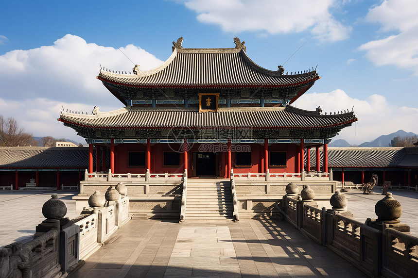 传统建筑高清图片下载-正版图片600514781-摄图网