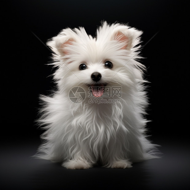 一只可爱的小狗高清图片下载-正版图片600518118-摄图网
