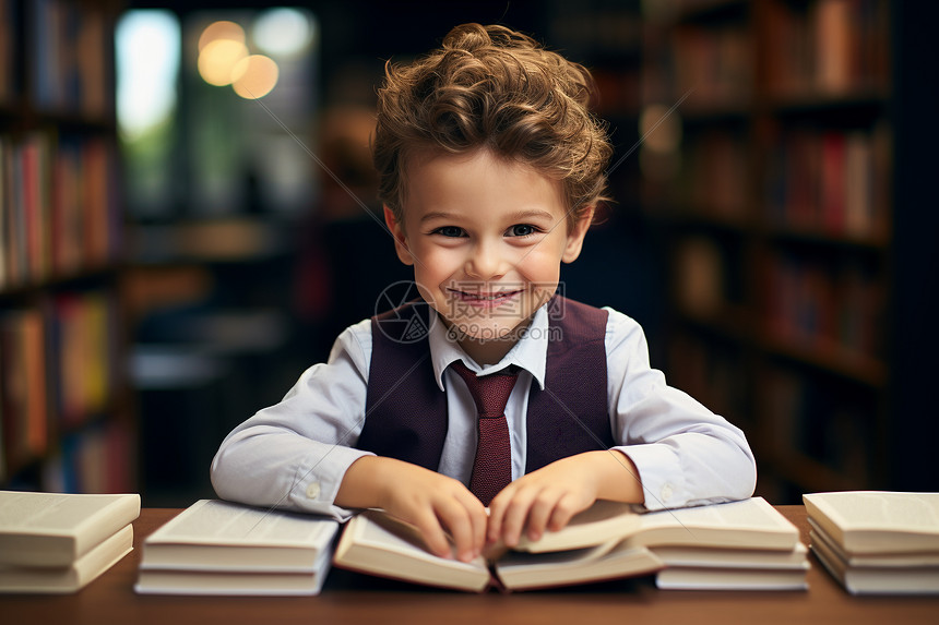 聪明的男孩高清图片下载-正版图片600520175-摄图网