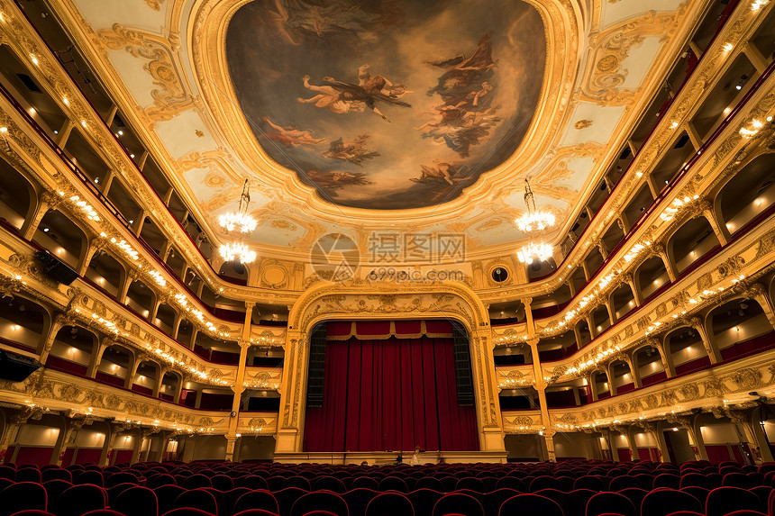 古典的歌剧院高清图片下载-正版图片600523204-摄图网