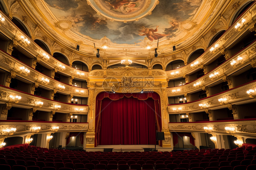 意大利的歌剧院高清图片下载-正版图片600523205-摄图网