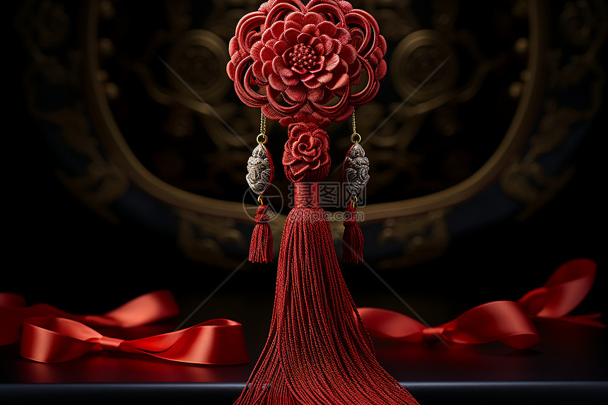 中国结艺术高清图片下载-正版图片600524645-摄图网