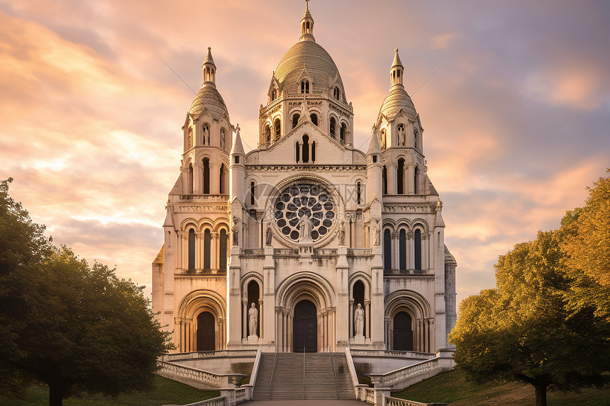 欧洲教堂的建筑高清图片下载-正版图片600532717-摄图网