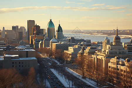 加拿大的城市景观高清图片下载-正版图片600541613-摄图网