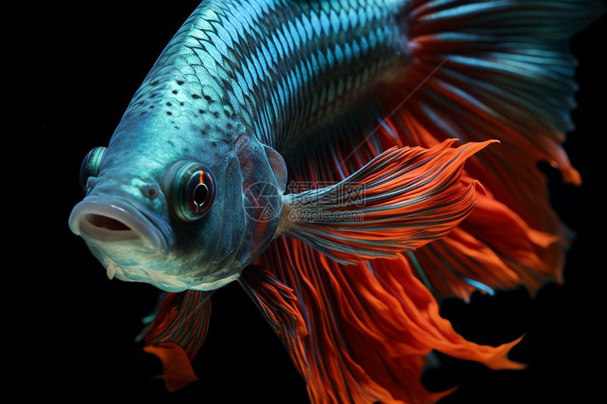 炫彩斗鱼高清图片下载-正版图片600549908-摄图网