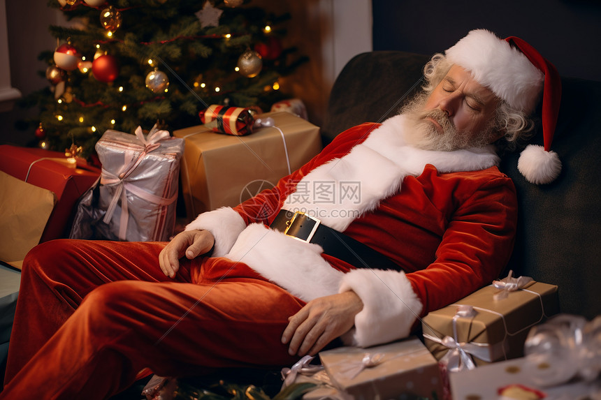 圣诞老人高清图片下载-正版图片600550455-摄图网