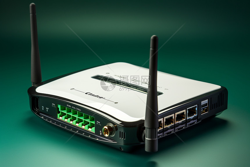 路由器设备高清图片下载-正版图片600550624-摄图网