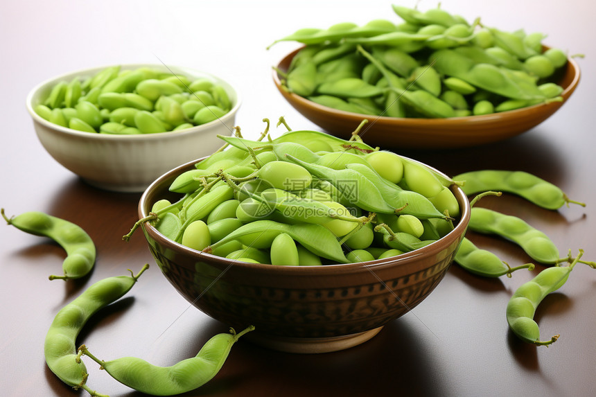 种植的豌豆高清图片下载-正版图片600560924-摄图网