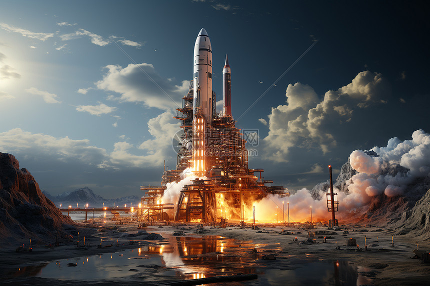 航天技术高清图片下载-正版图片600561501-摄图网
