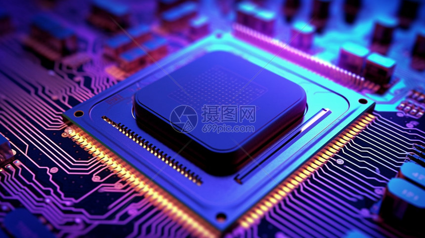 电脑CPU的照片图片素材-正版创意图片600583241-摄图网