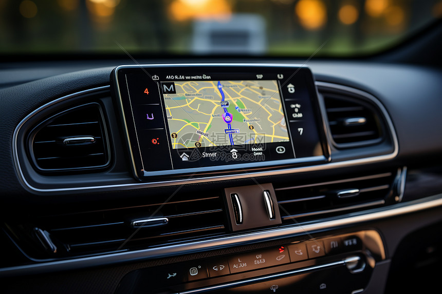 汽车GPS导航系统高清图片下载-正版图片600584903-摄图网