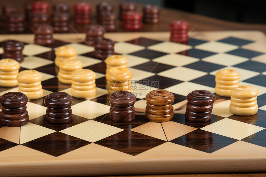经典的策略性棋盘游戏高清图片下载-正版图片600603536-摄图网