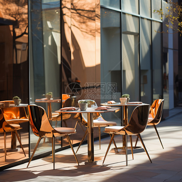 户外高档咖啡厅高清图片下载-正版图片600603666-摄图网