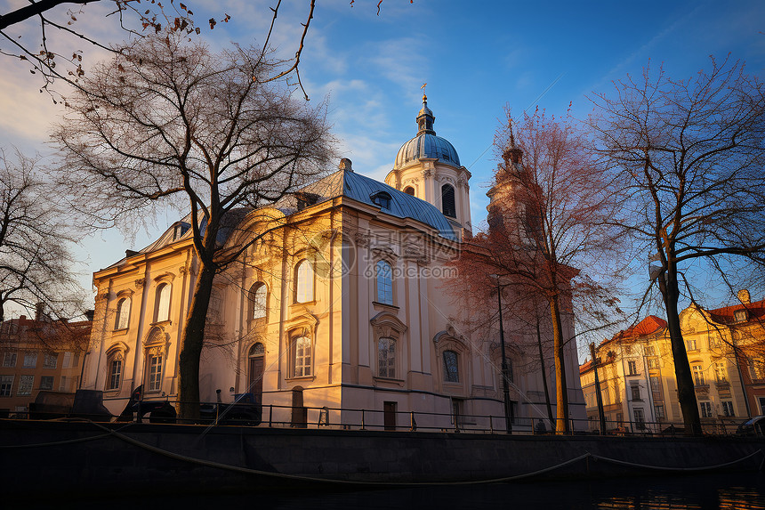 欧式建筑风景高清图片下载-正版图片600619466-摄图网