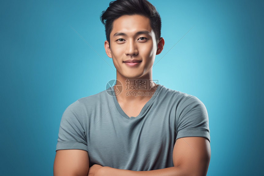 年轻帅气的男人高清图片下载-正版图片600621206-摄图网