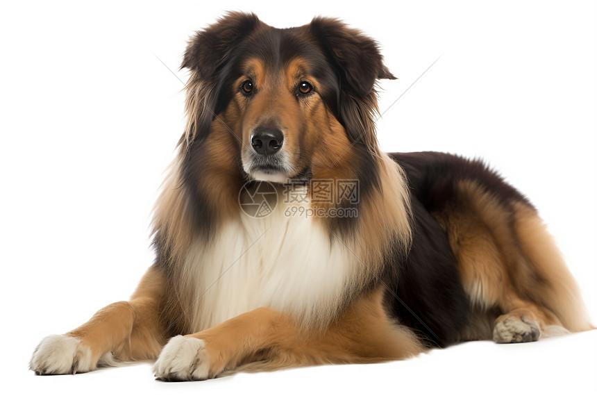 好看的长毛狗高清图片下载-正版图片600627435-摄图网