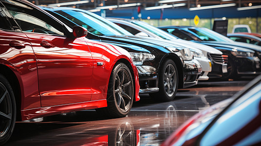 汽车零售4S店高清图片下载-正版图片600656405-摄图网