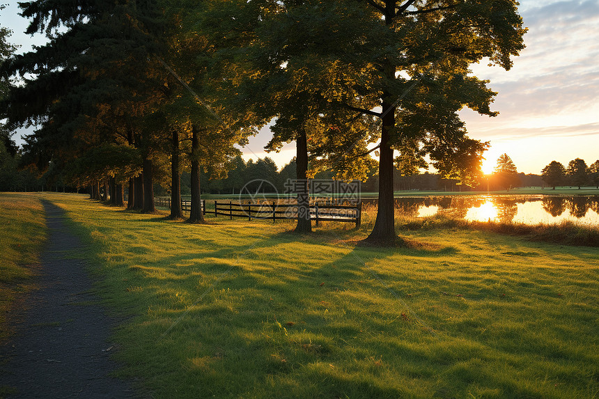 美丽的森林公园高清图片下载-正版图片600659089-摄图网