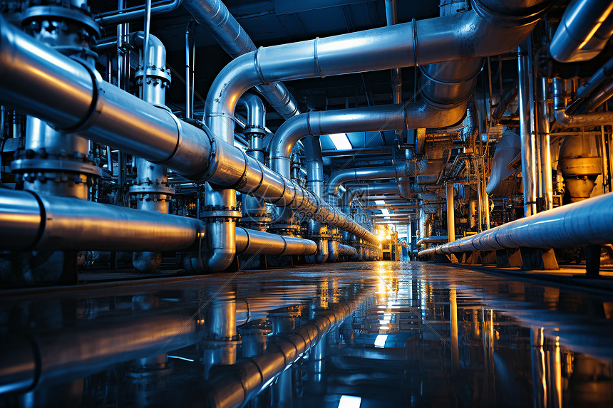 大型工业管道高清图片下载-正版图片600660506-摄图网