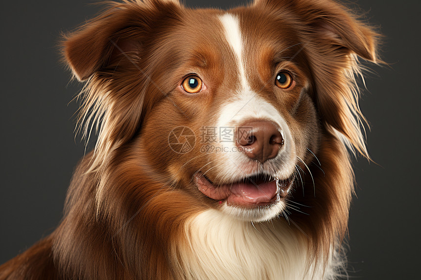长毛的宠物狗高清图片下载-正版图片600660571-摄图网