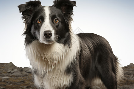 长毛的宠物狗高清图片下载-正版图片600660571-摄图网