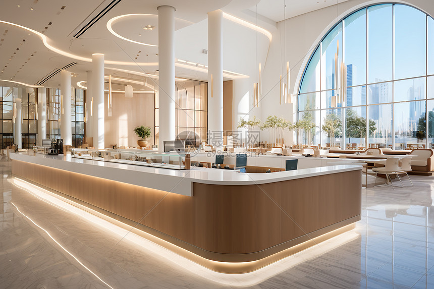 精心设计的服务台高清图片下载-正版图片600661279-摄图网