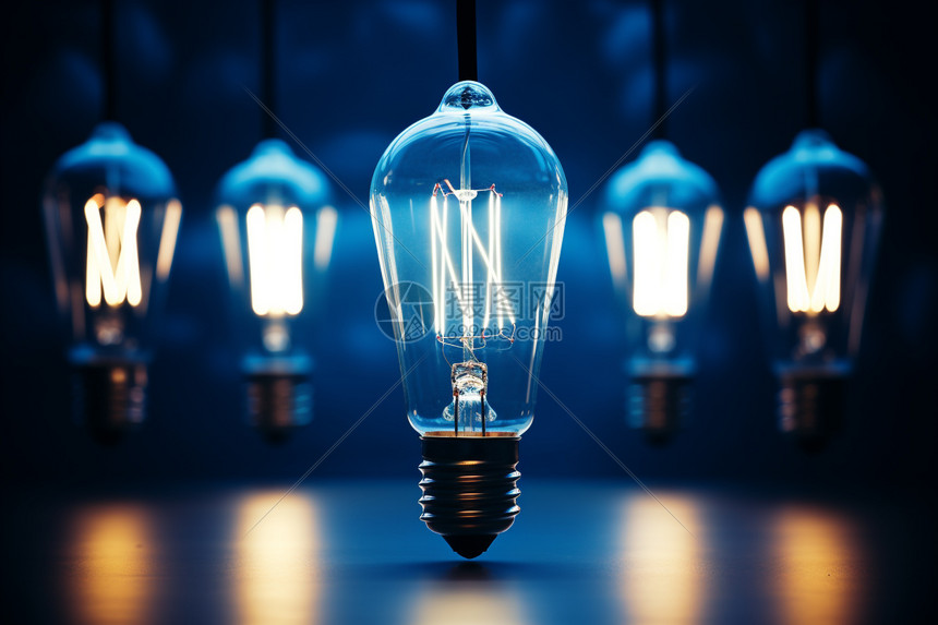 发光的灯泡图片素材-正版创意图片600681323-摄图网