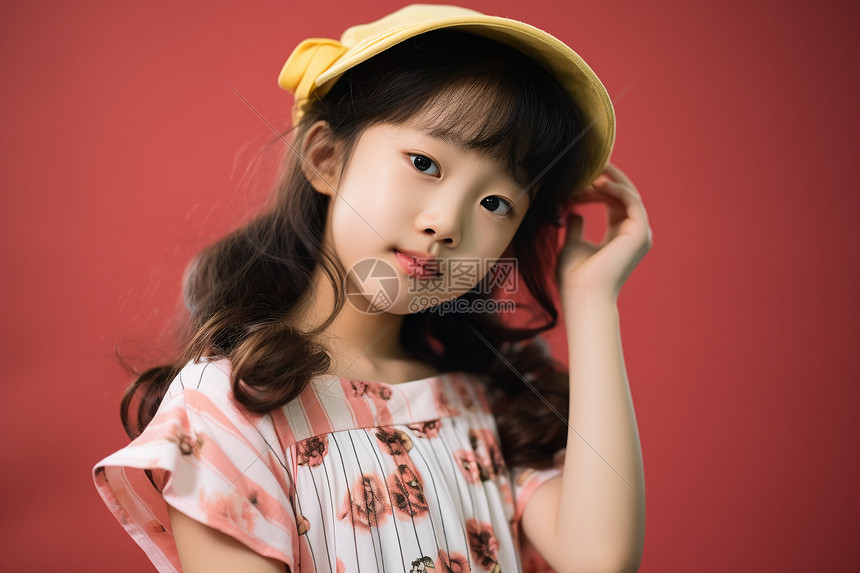 可爱的女孩子高清图片下载-正版图片600684618-摄图网