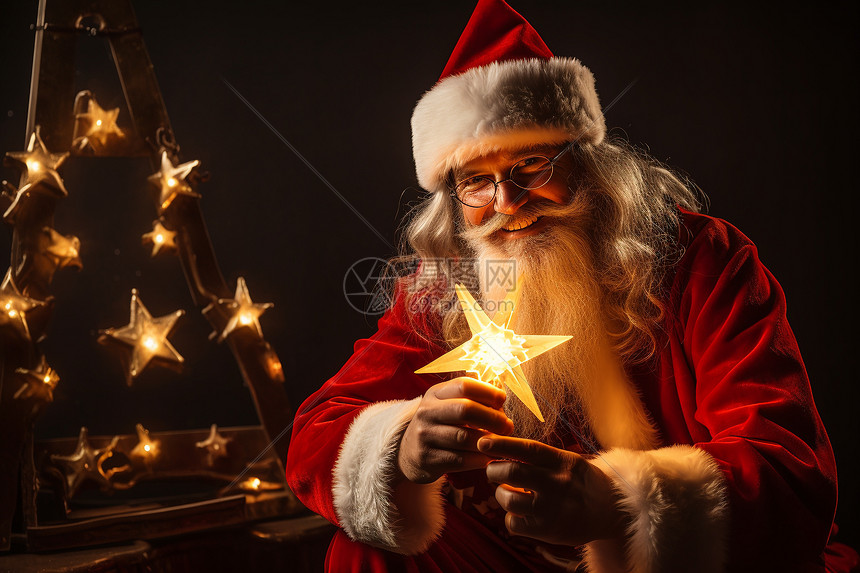 圣诞老人高清图片下载-正版图片600690270-摄图网