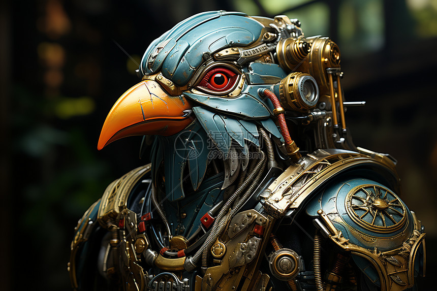 机械布谷插画图片下载-正版图片600690793-摄图网