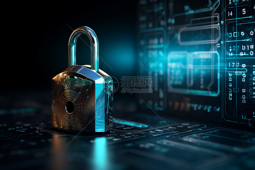 数据安全的未来图片素材-正版创意图片600692729-摄图网